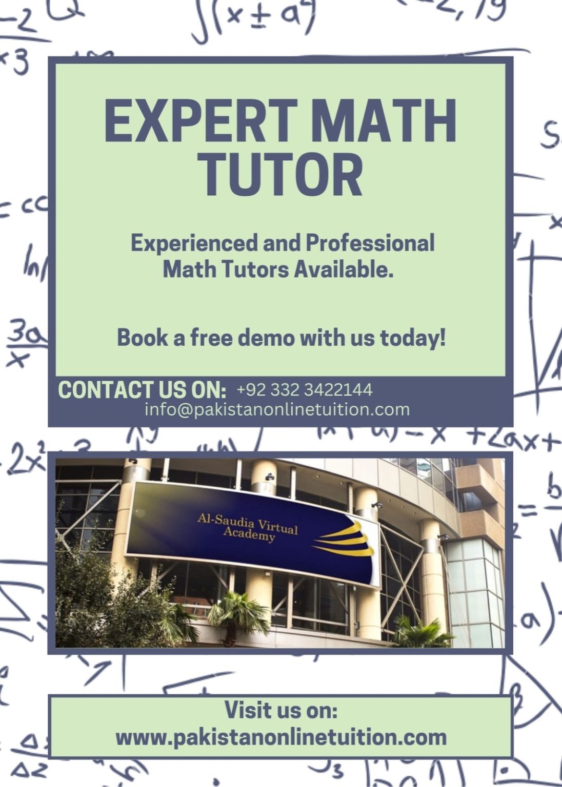 Expert Math Tutor - O and A levels, Edexcel, AQA, CIE, IB & otherOnline ...